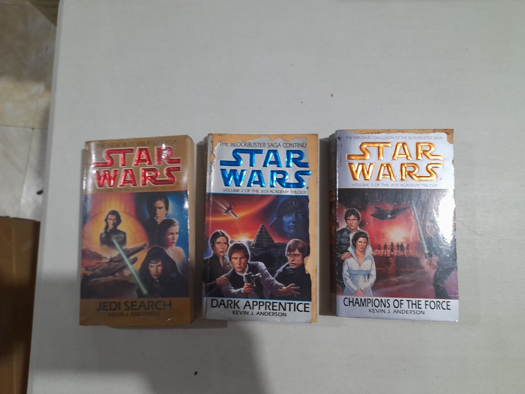 1994 Star Wars: The Jedi Academy Trilogy - Jedi Search, Dark Apprentice ...