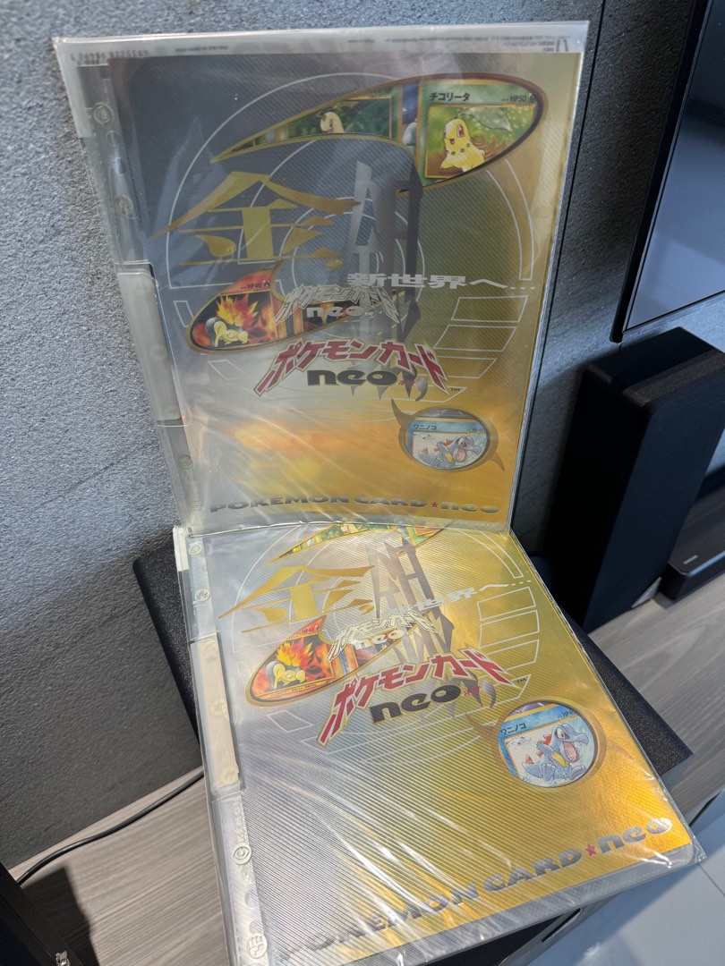 1999 Pokemon Japanese SEALED Neo Genesis Promo File 1, Hobbies & Toys ...