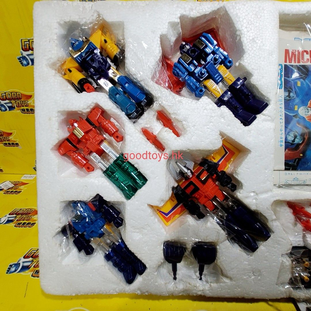 中古已開封 TAKARA MICRO MAN DIACLONE 微星小超人 驚異之五體合體 BOXSET V5 合體, 興趣及遊戲, 玩具 ...