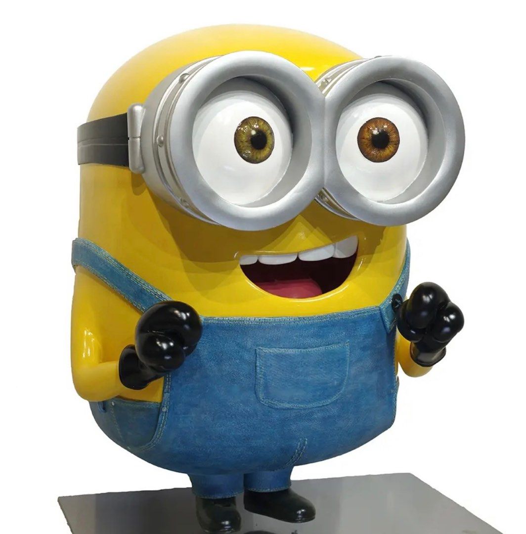70cm Minions Life Size Cartoon Figure Statue, Hobbies & Toys, Toys ...