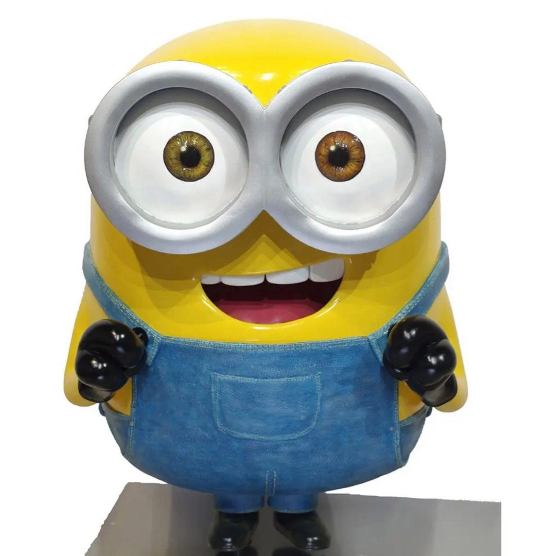 70cm Minions Life Size Cartoon Figure Statue, Hobbies & Toys, Toys ...
