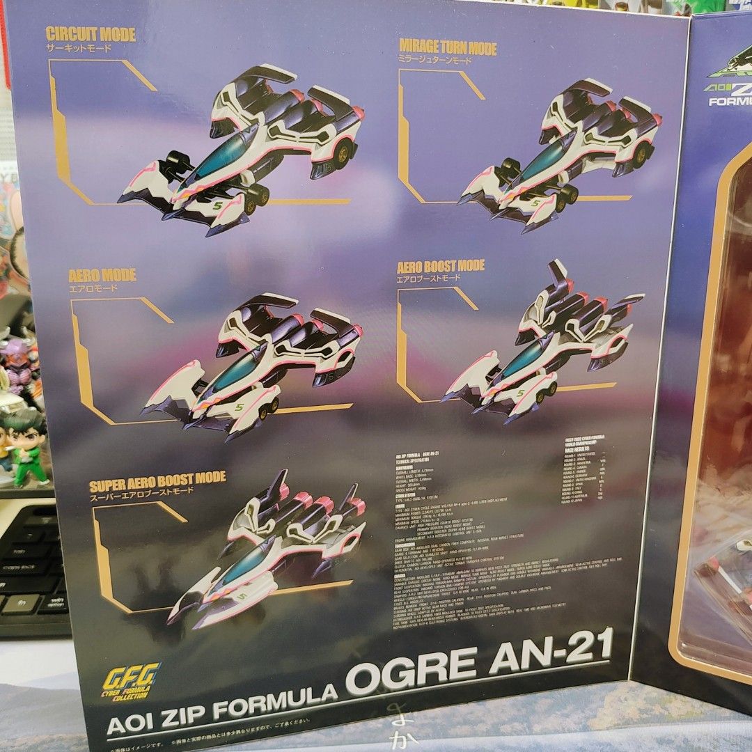 【全新現貨】港版 未開封 百萬屋 新世紀GPX 高智能方程式 閃電霹靂車 凰呀 MEGAHOUSE Aoi Zip Formula C.F.C ...
