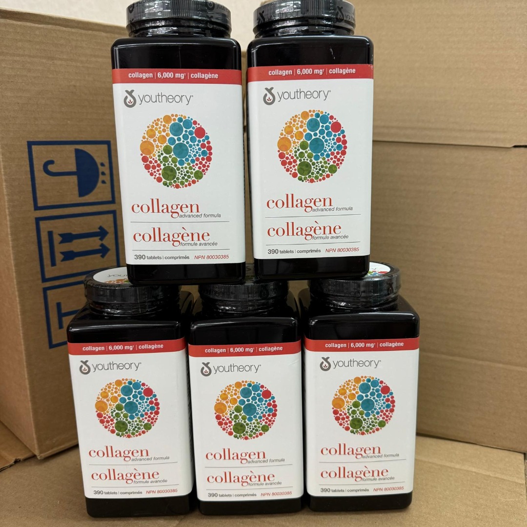 現貨 美國 Youtheory 膠原蛋白 1,2,3型 含18種胺基酸及生物素 390片, 健康及營養食用品, 健康補充品, 健康補充品 ...