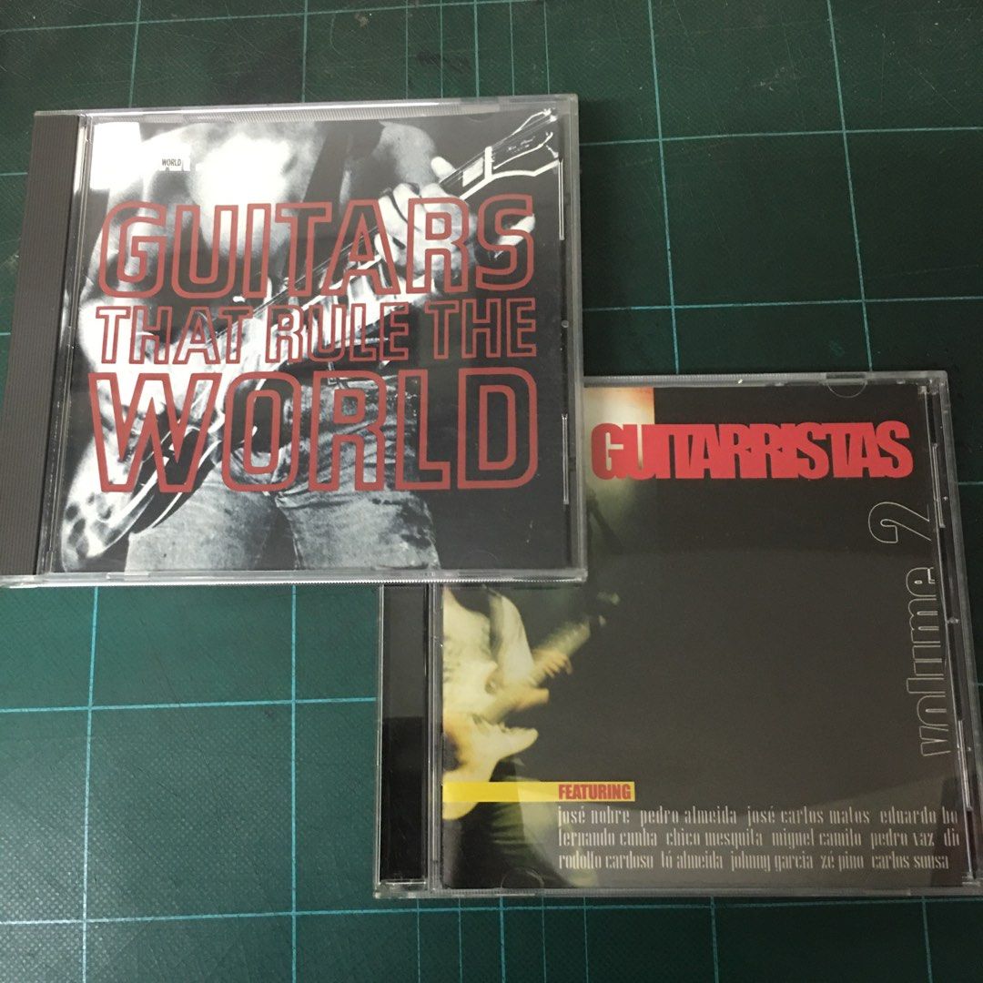 ‼️結他高手雲集‼️ Guitars That Rule The World / Guitarristas vol.2, 興趣及遊戲, 音樂 ...