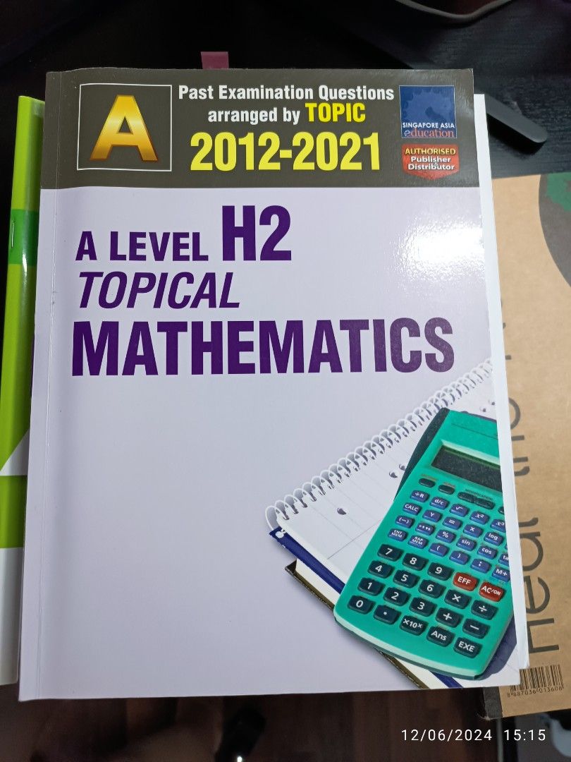 A'level H2 Mathematics TYS (topical), Hobbies & Toys, Books & Magazines ...