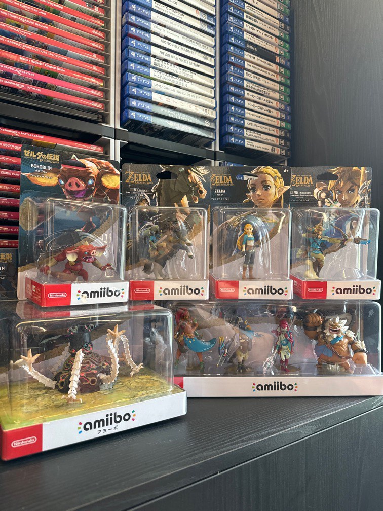 Amiibo - The Legend of Zelda: Breath of The Wild (Complete Set), Video ...