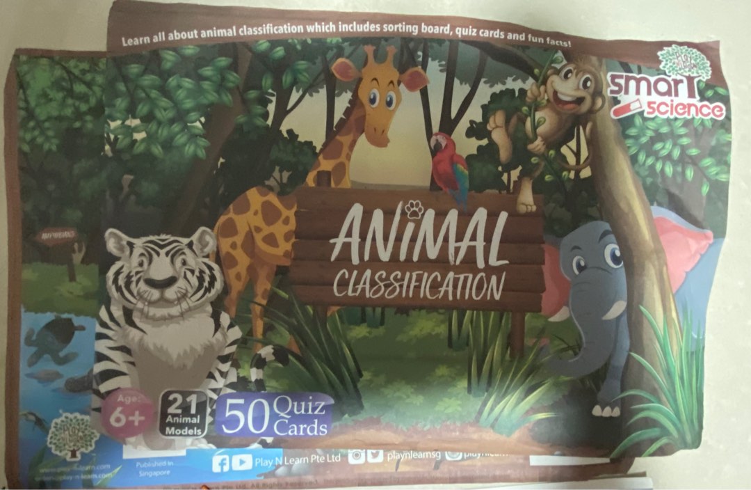 Animal classification primary 3 p3 science , Hobbies & Toys, Toys ...