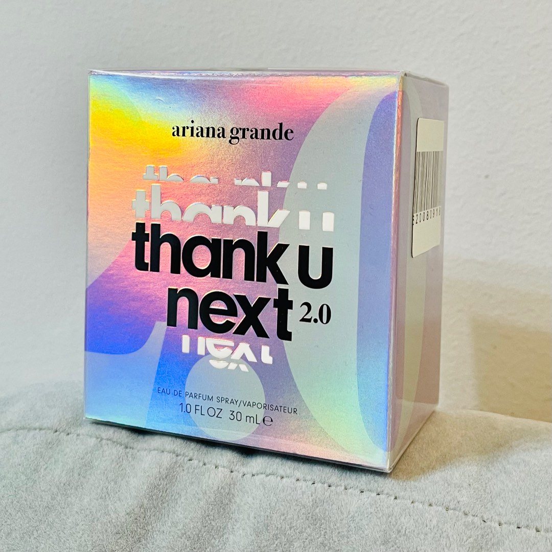 Ariana Grande Thank U Next 2.0 Eau de Parfum 30ml, Beauty & Personal Care, Fragrance ...