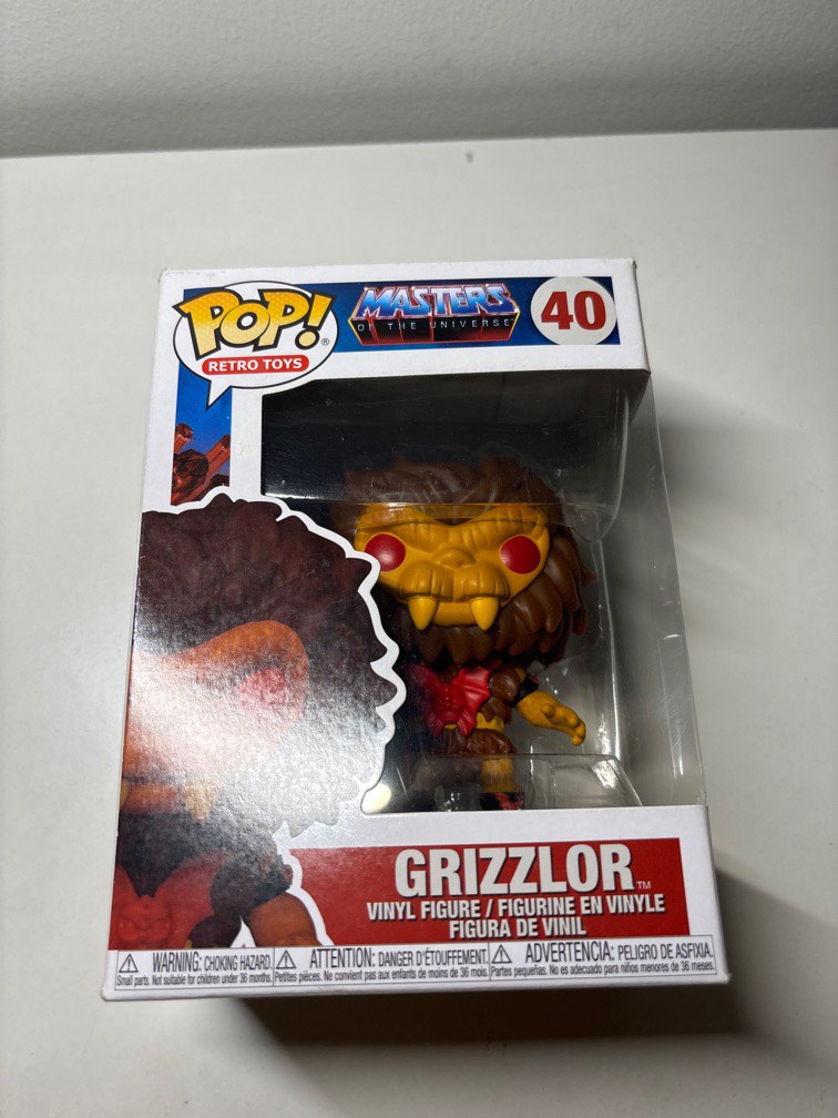 Authentic Funko Pop Masters of the Universe Grizzlor 40, Hobbies & Toys, Toys & Games on Carousell
