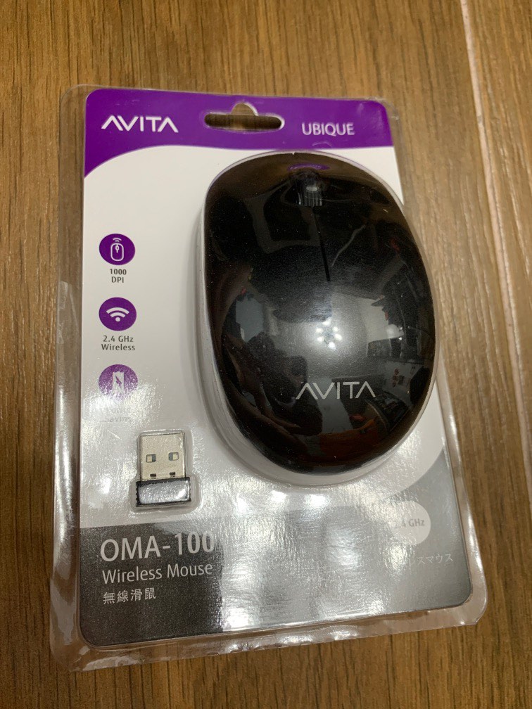 Avita OMA-100 無線滑鼠 wireless mouse, 電腦＆科技, 電腦周邊及配件, 電腦滑鼠及相關產品 - Carousell