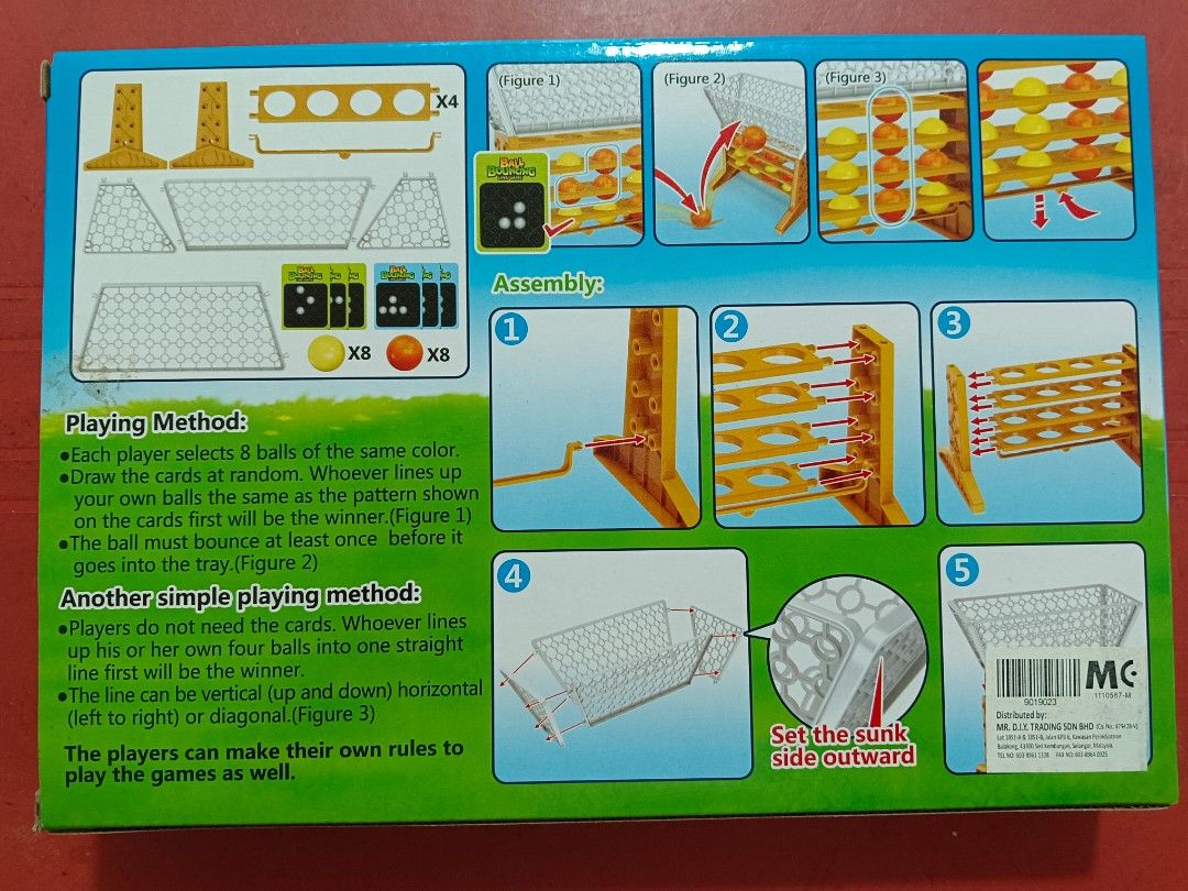 Ball Bouncing Link Game (Ages 3+), Hobbies & Toys, Toys & Games on Carousell