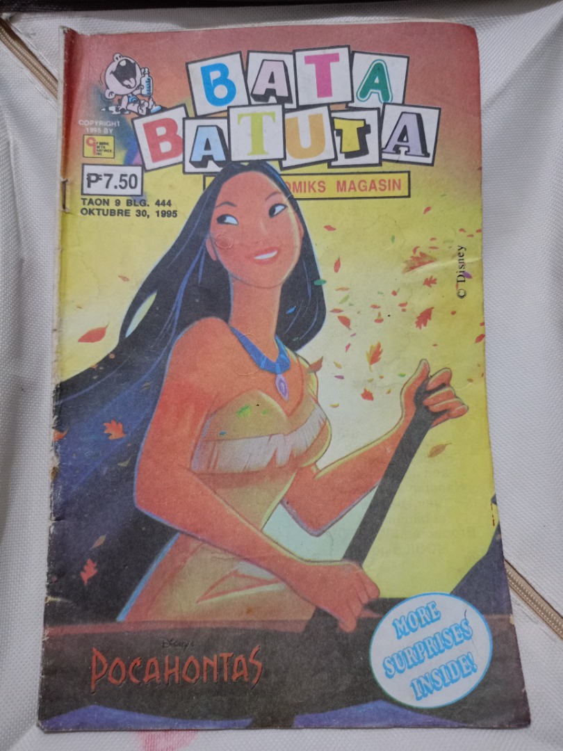 Bata Batuta 5-Star Komiks Magasin (Taon 9 Blg 444 October 30, 1995 ...