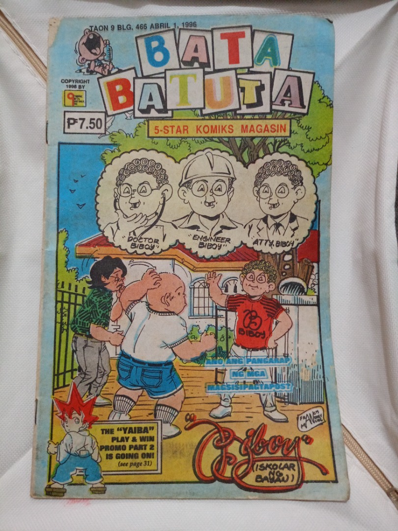 Bata Batuta 5-Star Komiks Magasin (Taon 9 Blg 466 April 1, 1996 ...
