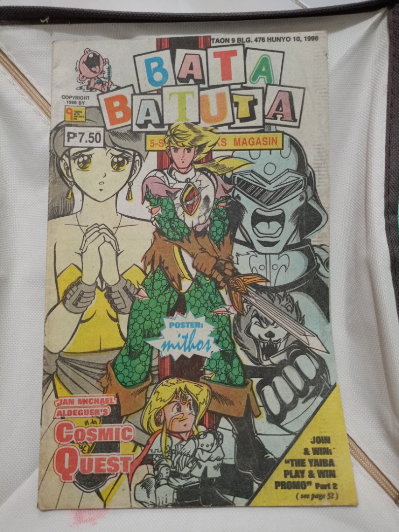 Bata Batuta 5-Star Komiks Magasin (Taon 9 Blg 476 June 10, 1996 ...