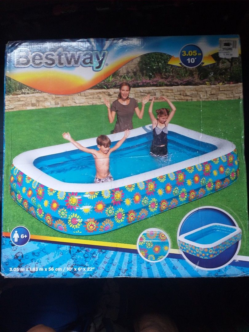 Bestway Inflatable pool, Hobbies & Toys, Toys & Games on Carousell