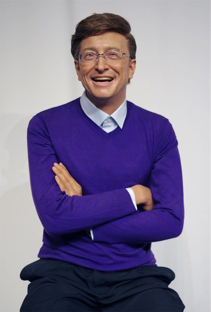 Bill Gates Life Size Wax Figure Statue, Hobbies & Toys, Toys & Games on ...