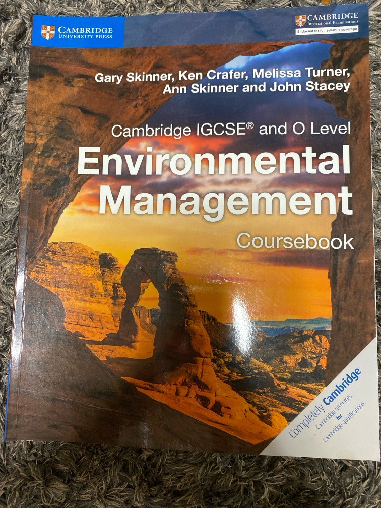 Cambridge IGCSE and O level environmental management coursebook, 興趣及遊戲 ...