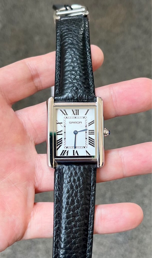 Cartier Tank Homage Watch, Men's Fashion, Watches & Accessories ...