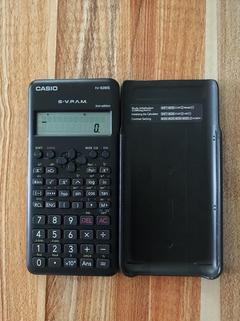 CASIO fx-82MS 2nd Edition Calculator, Mobile Phones & Gadgets, Other Gadgets on Carousell