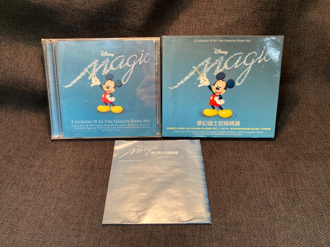 二手正版CD Disney Magic (2CD) 夢幻迪士尼極精選, 書籍、休閒與玩具, 樂器、音樂相關, CD、DVD在旋轉拍賣