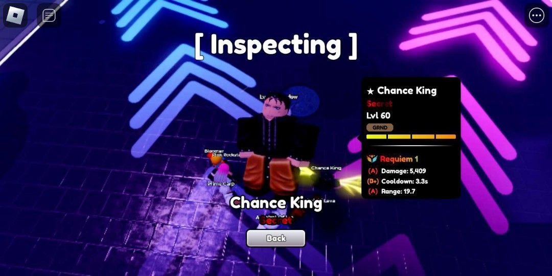 chance king (hakari) anime defenders, Video Gaming, Video Game Consoles ...