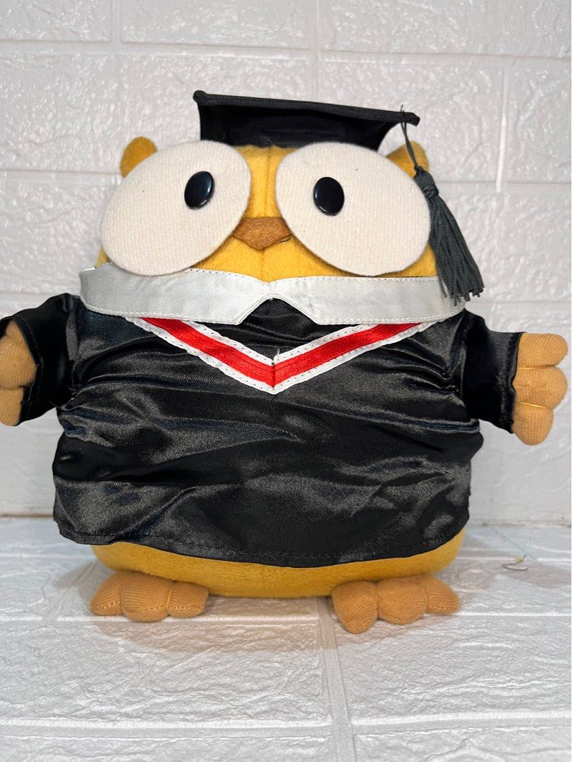 Classic Owl in Toga x Graduation x Graduate Bird Plush/Stufftoy ...