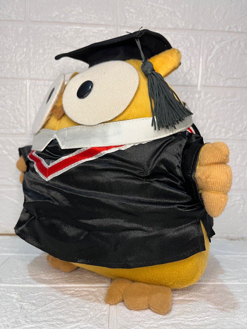 Classic Owl in Toga x Graduation x Graduate Bird Plush/Stufftoy ...