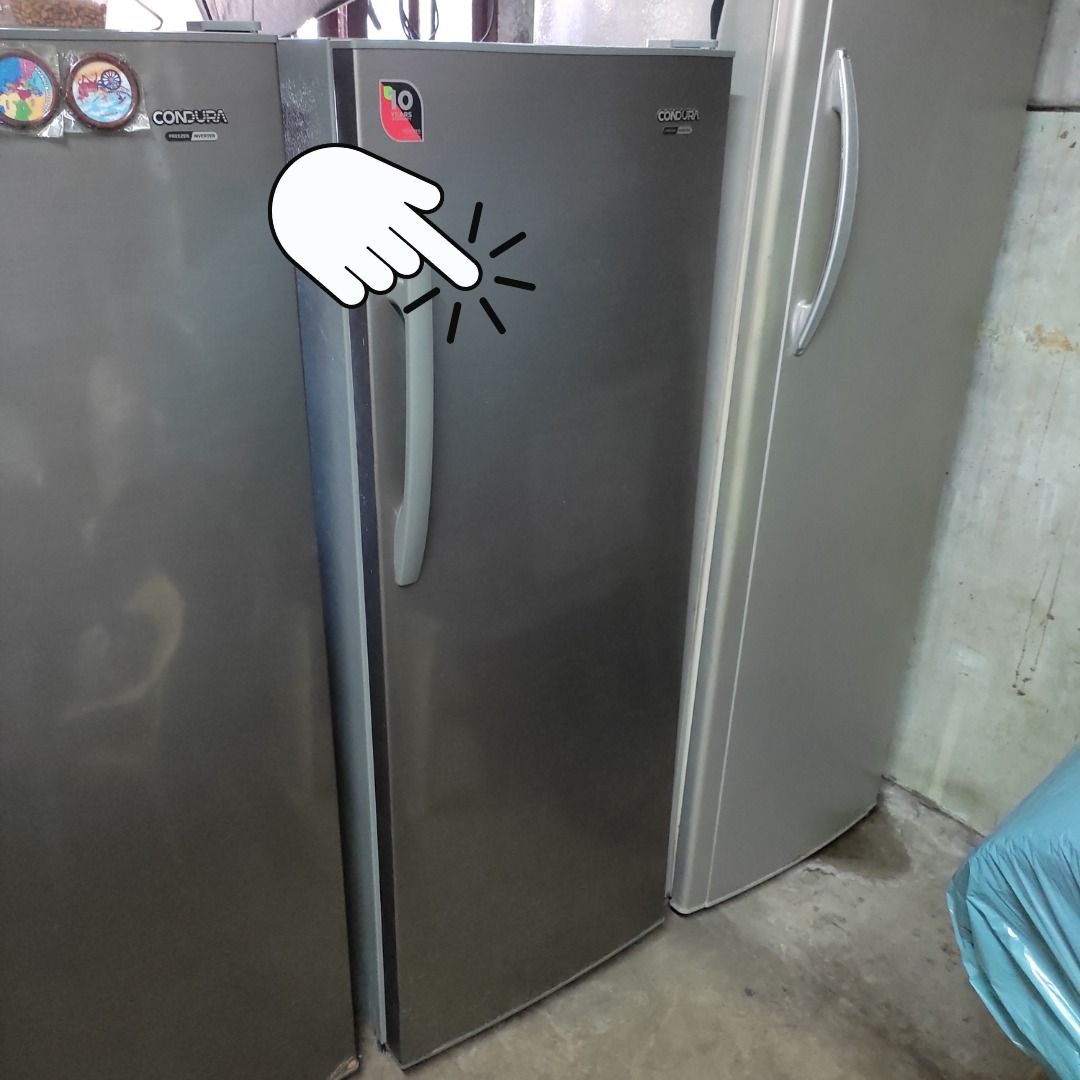 Condura Inverter Upright Freezer Gray Model: CUF270MNi, TV & Home ...