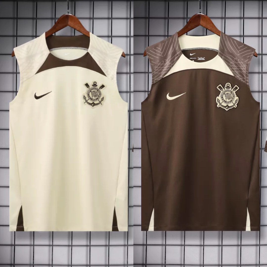 Corinthians Jersey 24-25 Vest Football Jersey Soccer Jersey, Men's ...
