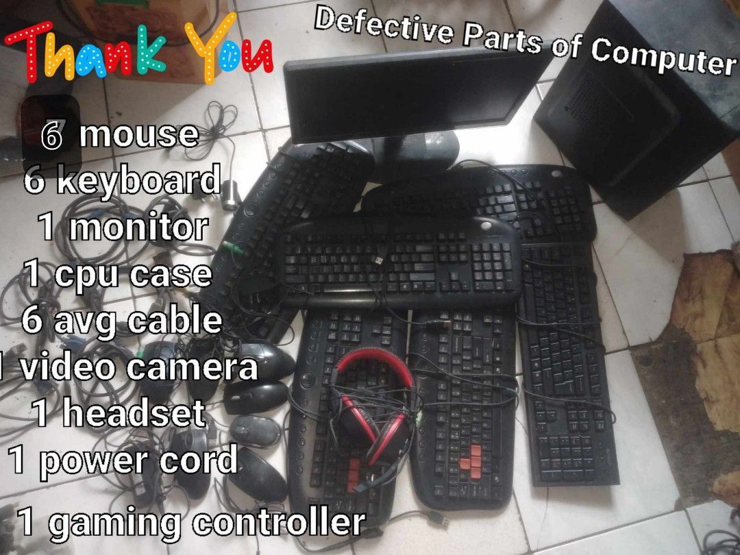 Defective parts computer, Computers & Tech, Parts & Accessories ...