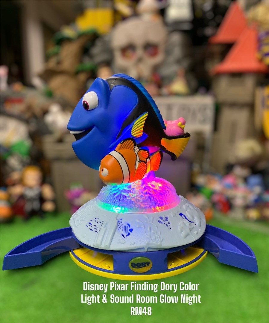 Disney Pixar Finding Dory Color Light & Sound Room Glow Night, Babies ...