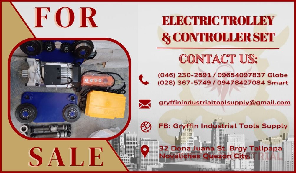 ELECTRIC TROLLEY & CONTROLLER SET, Commercial & Industrial, Industrial ...