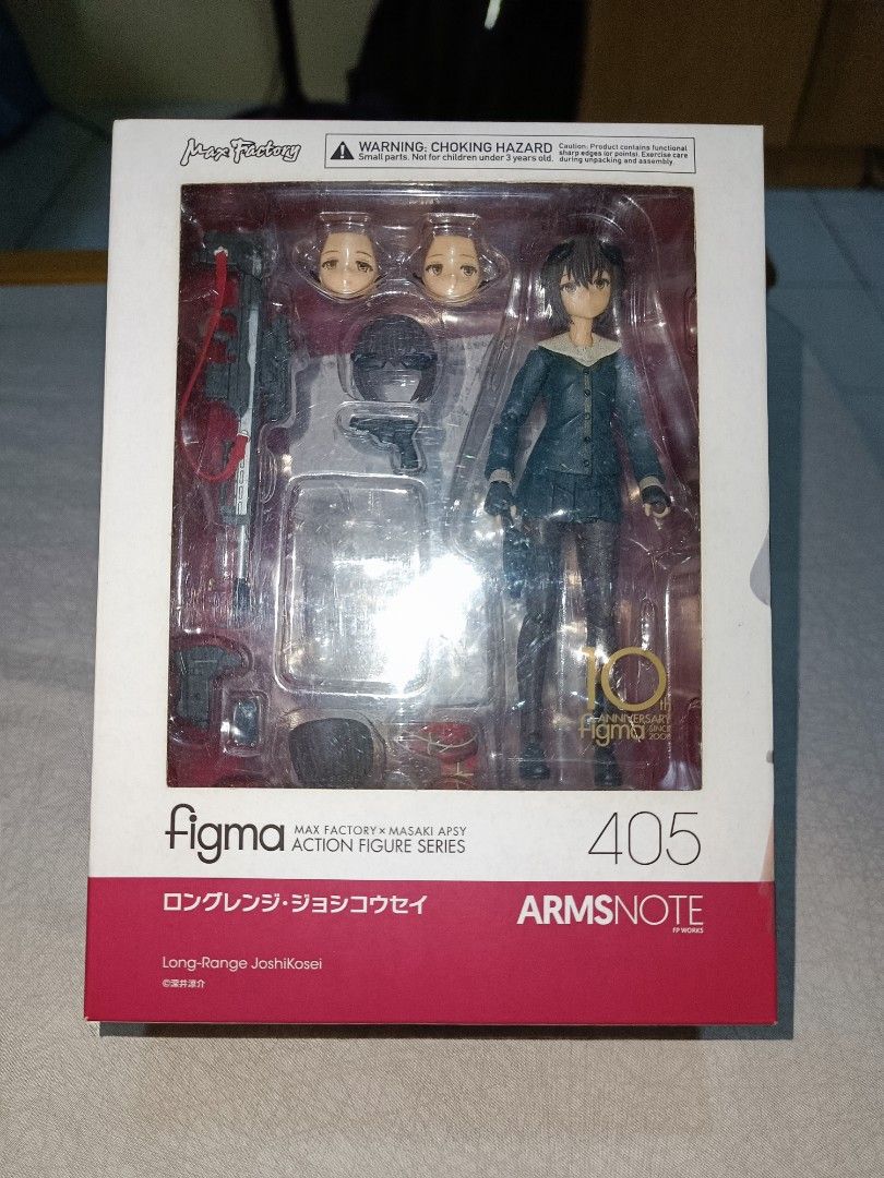 Figma Long Range JoshiKosei Armsnote, Hobbies & Toys, Toys & Games on Carousell