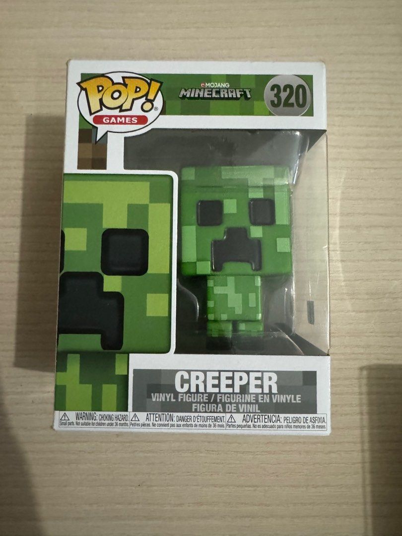 Funko Minecraft Creeper, Hobbies & Toys, Toys & Games on Carousell