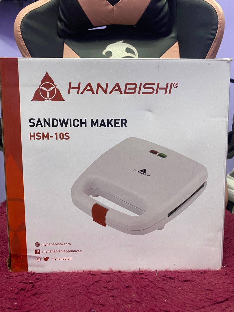 Hanabishi ( SANDWICH MAKER), TV & Home Appliances, Kitchen Appliances ...