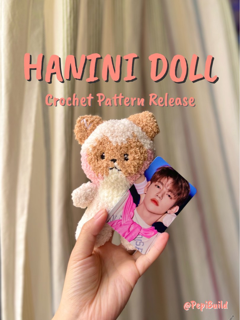 Hanini Doll Crochet Pattern (PDF), Hobbies & Toys, Stationery & Craft ...