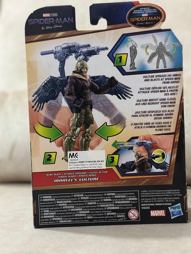 HASBRO MARVEL 6 INCH SPIDERMAN MARVELS VULTURE ACTION FIGURE, Hobbies & Toys, Toys & Games on ...