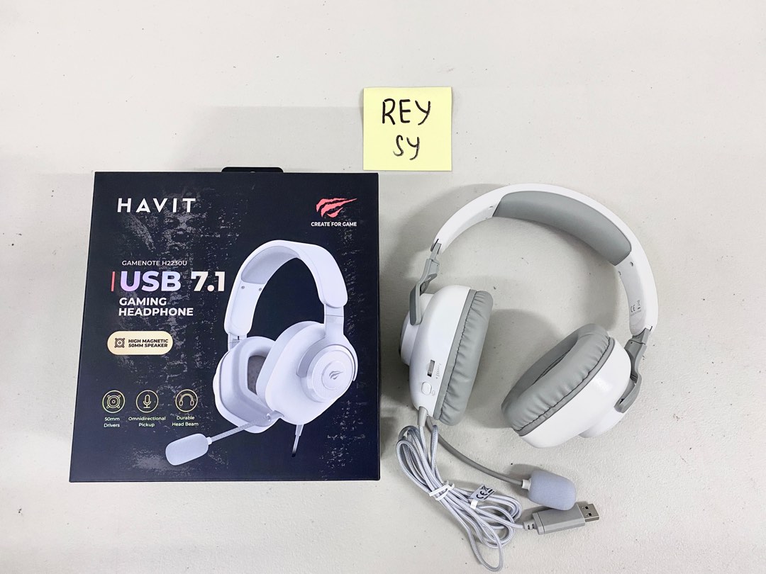 Havit Neptune H2230U- USB 7.1 Gaming Headphone/ Headset, Audio ...