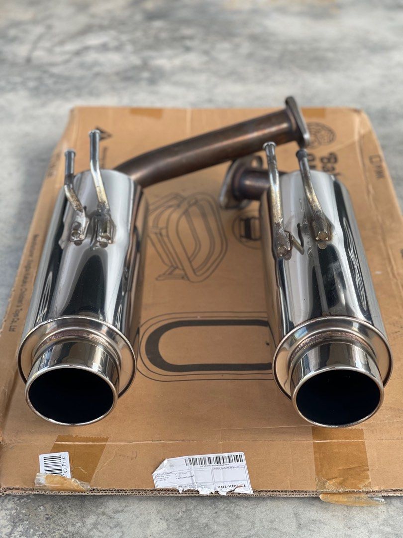 HKS Silent Hi Power Evo X CZ4A 4B11, Auto Accessories on Carousell