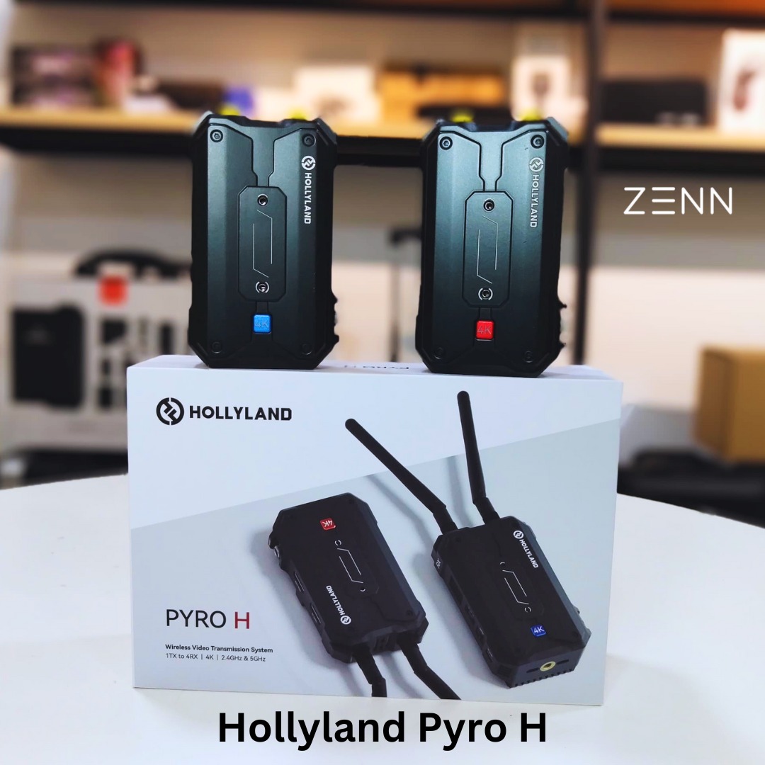 Hollyland Pyro H 4K HDMI Wireless Video Transmission System TX & RX For Live Streaming Broadcast ...