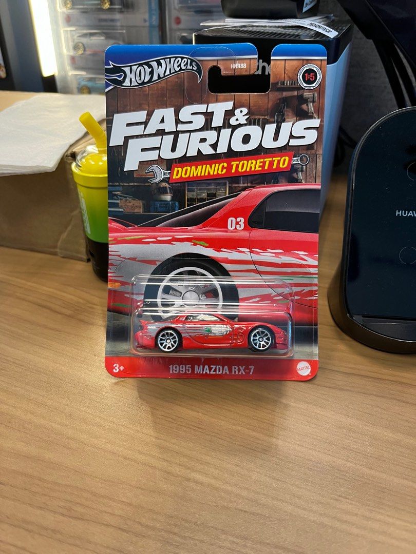 Hot Wheels Fast and Furious Dominic Toretto Mazda RX-7, Hobbies & Toys ...