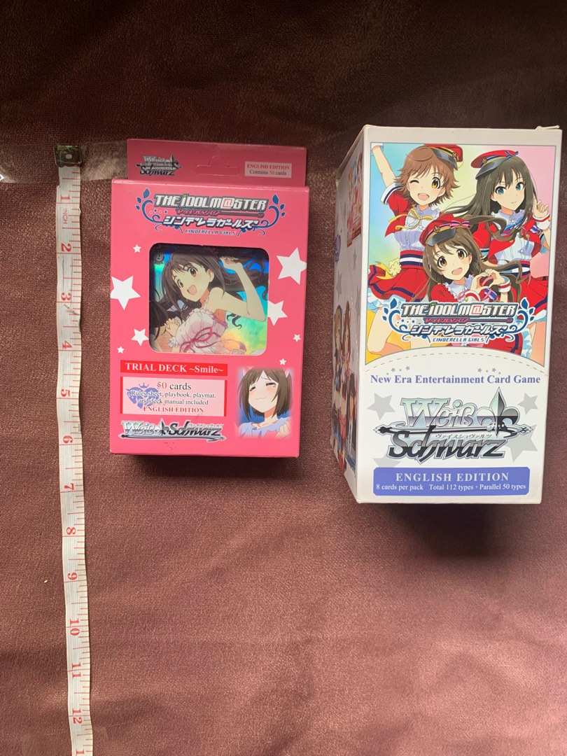 Idolm@ster cinderella girls cards Weiss Schwarz deresute idolmaster ...