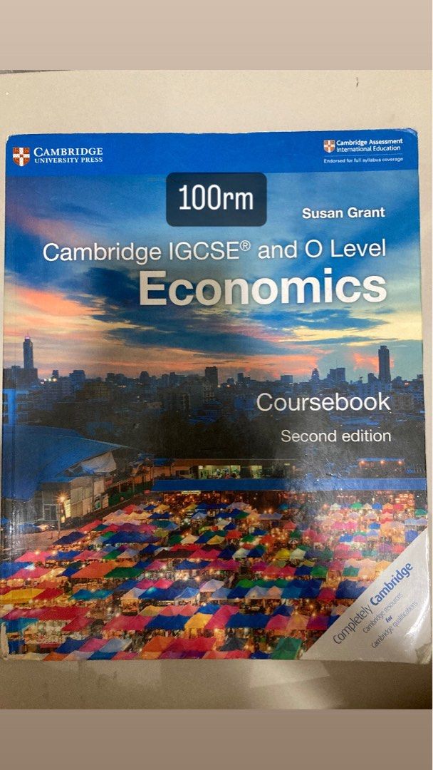 IGCSE economics textbook, Hobbies & Toys, Books & Magazines, Textbooks ...