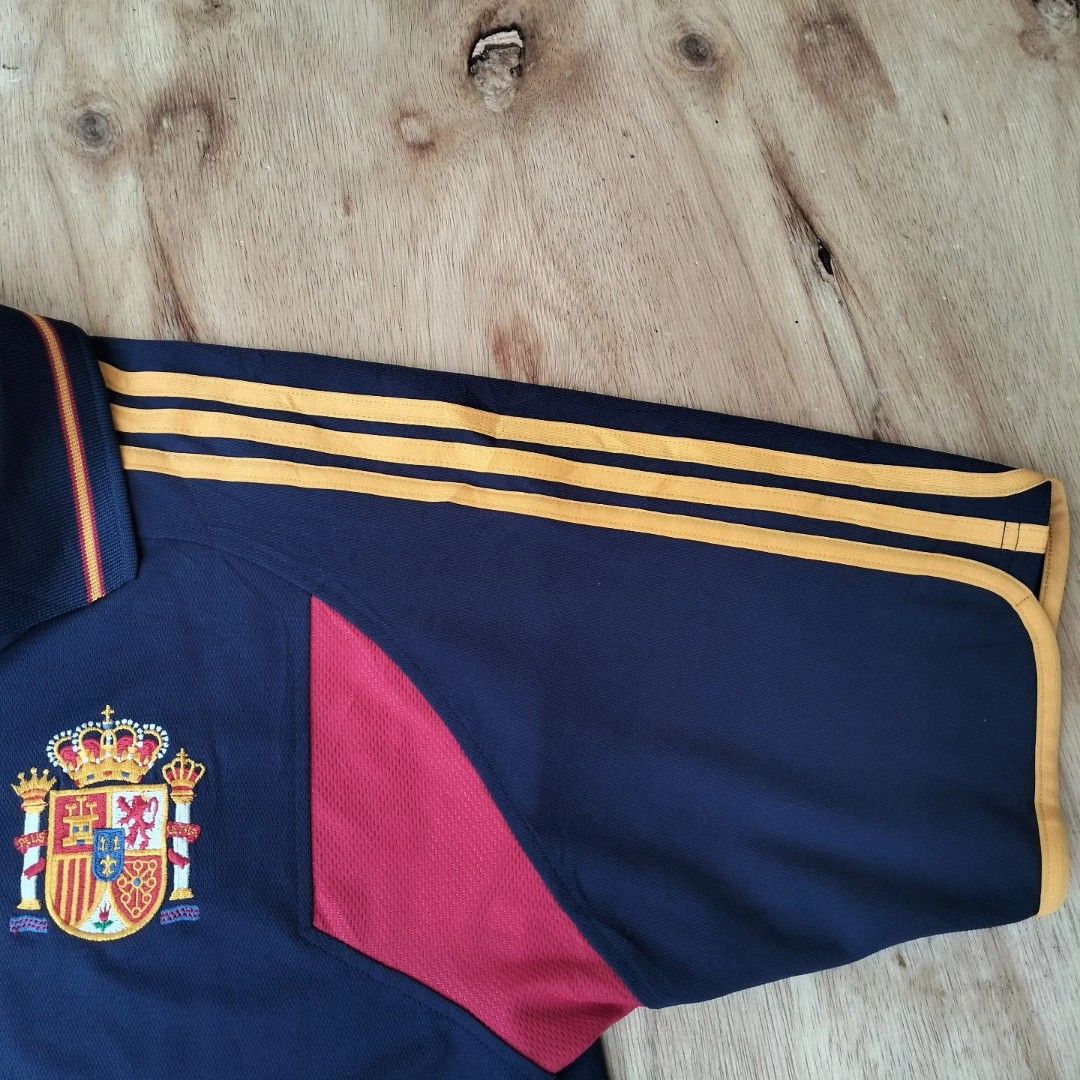 Jersey retro spain 2000/Jersey retro spain/Jersey Spain home/Jersey ...