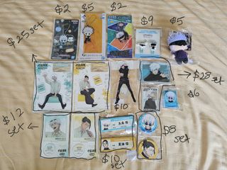 Jujutsu Kaisen (JJK) Gojo Satoru, Geto Suguru Official Merchandise - B ...
