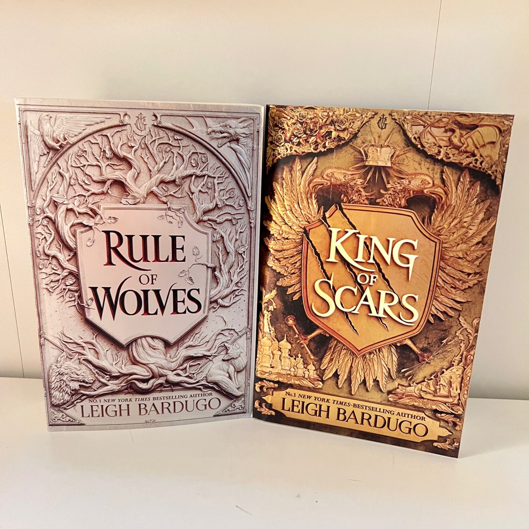 King of Scars and Rule of Wolves by Leigh Bardugo, Hobbies & Toys ...