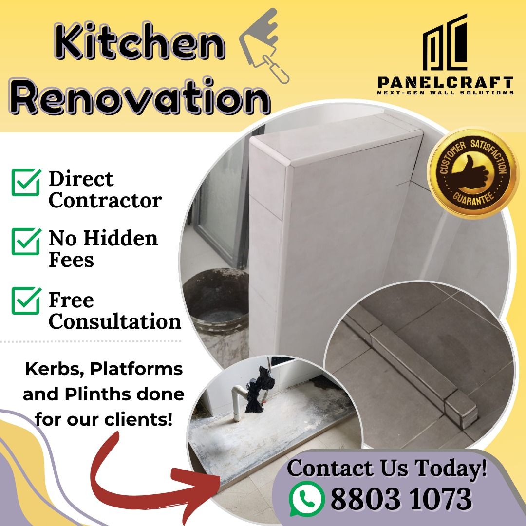 Construct Mortar Base Kitchen Cabinet Island Cement Concrete Toilet ...