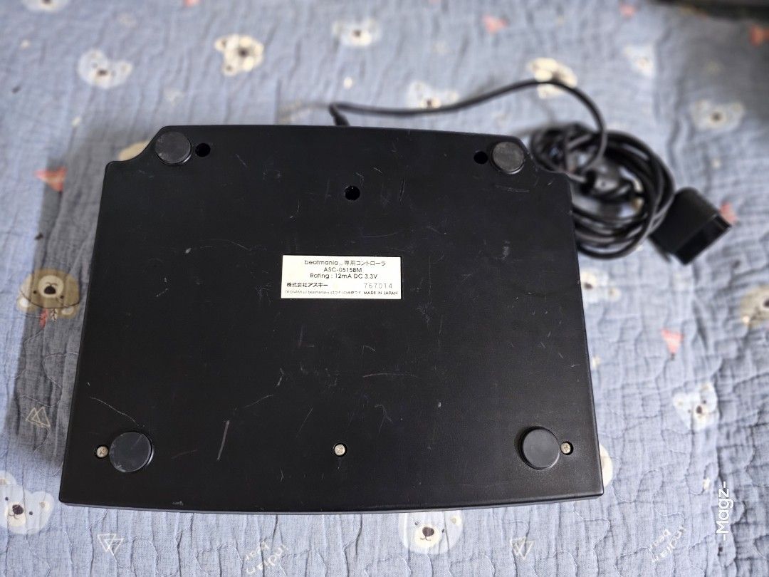 Konami Beatmania Turntable controller for PS1., Video Gaming, Gaming ...