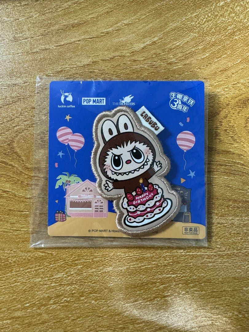 Labubu The Monster Pin x Luckin Coffee from China, Hobbies & Toys ...