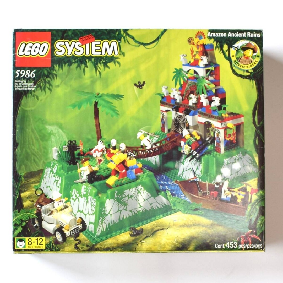 LEGO System LEGO SYSTEM 5986 亞馬遜古蹟世界冒險系列 ADVENTURES, 興趣及遊戲, 玩具 & 遊戲類 ...